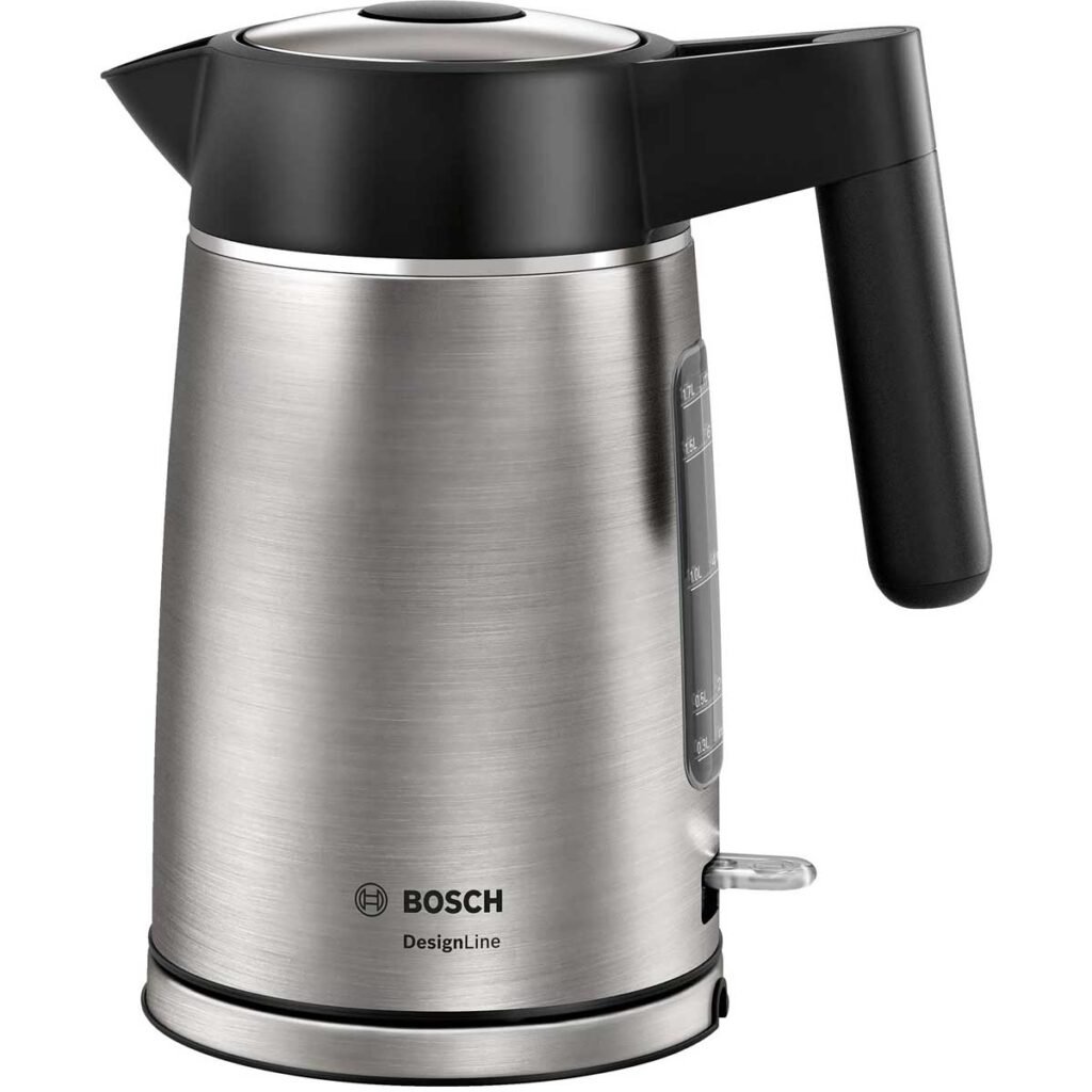 Bosch Design Line Kettle 1.7 l Stainless steel - TWK5P480 SNAP ...